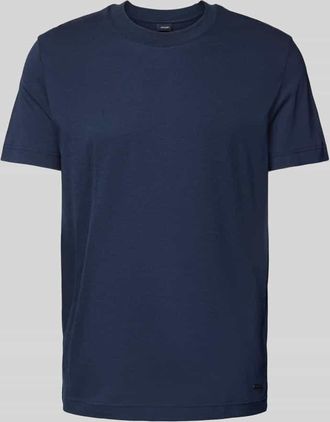 Joop T-Shirt mit geripptem Rundhalsausschnitt Modell Carlon