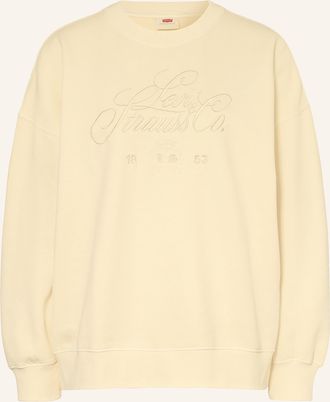 Levi's Oversized-Sweatshirt gelb