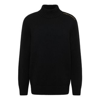 Carlo Colucci Urban Statement Sweater - Divenuto - - Knitwear - Herren - Schwarzk - S