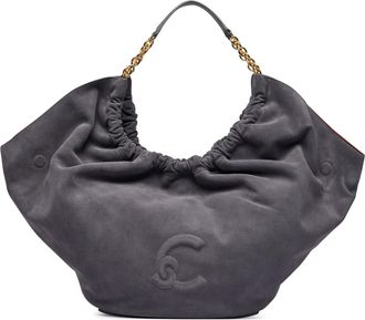 Coccinelle Handtasche Coccinelle U5F Coccinellesmash Suede Bim E1 U5F 11 01 01 Grau
