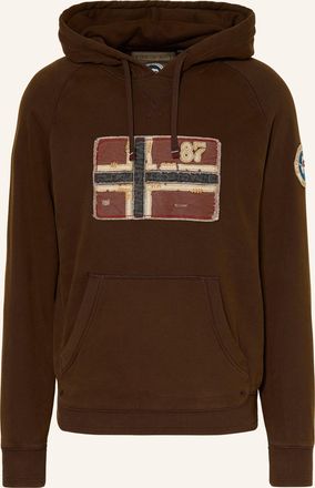 Napapijri Hoodie B-Archive braun