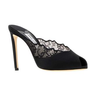 Jimmy Choo London Femme, Chaussures, Noir, Taille: 36 EU Brigitte Mule 100