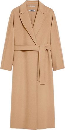 Max Mara Knielanger Mantel - Camel