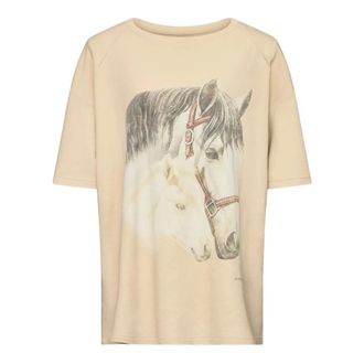 Maison Margiela 109 T-Shirt - - Tops - Damen - Beige - S