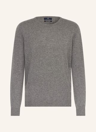 Strokesman's Strokesmans Cashmere-Pullover grau