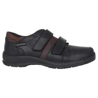 Mephisto Weit geschnittener Klett-Sneaker - Schwarz - - Shoes - Herren - Schwarzk - 38 1/2 EU