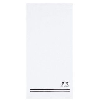 Egeria Miss Germany Duschtuch, 70 x 140 cm, Schwarz - Weiches, saugf&auml;higes und schnell trocknendes Duschtuch f&uuml;r den t&auml;glichen Gebrauch, 1er-Pack