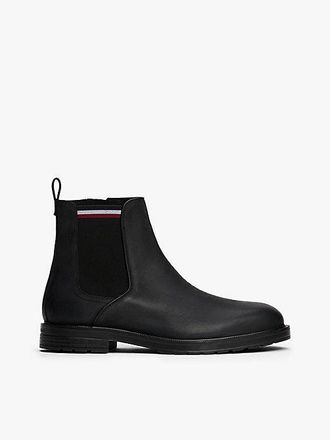 Tommy Hilfiger Bottines Chelsea zippées crantées