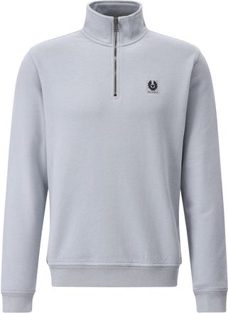 Belstaff Sweatshirt mit Stehkragen und Rei&szlig;verschluss
