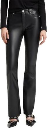 HUGO BOSS Hugo Hableu-1_b Pantalon Plat, 001 Noir, 32 Femmes