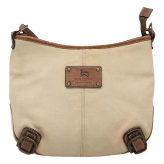 Burberry Sac bandouli&egrave;re Pre-owned Blue label - Femme - Pre-owned - Beige - Taille: ONE Size