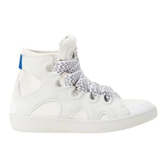 Lanvin Baskets montantes Curb - unisex - Chaussures - Blanc - Taille: 42 EU