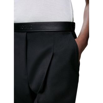 Loewe Pantalon tailleur fluide en laine