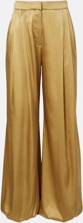 Nina Ricci Weite Hose aus Satin