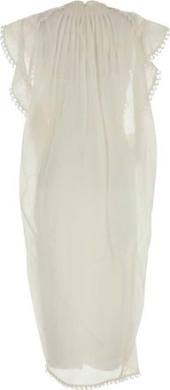 Zimmermann Balance Waterfall Dress - White