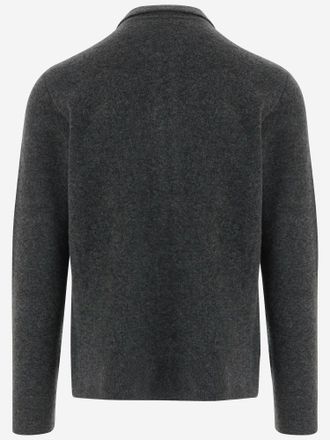 Tagliatore Mens Sweater Keid Dark Green Wool