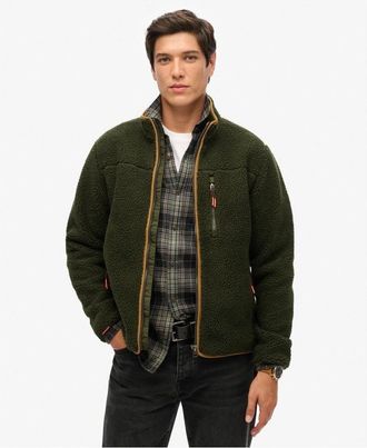 Superdry Veste polaire Sherpa pour lext&eacute;rieur
