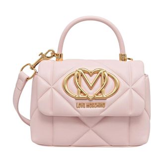 Love Moschino Sac bandouli&egrave;re bo&icirc;te - Femme - Sacs - Rose - Taille: ONE Size