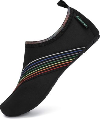 Saguaro Unisex Aquaschuhe Ultraleicht Wasserschuhe Strandschuhe für Herren Damen Gemütlich Sommer Badeschuhe Schnell Trocknend Schuhe Barfuß Yoga Beach Drinne