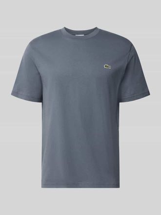 Lacoste Regular Fit T-Shirt aus reiner Baumwolle