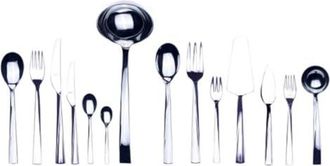 Mepra Mepra Elica Besteck-Set, silberfarben, 113 Stück