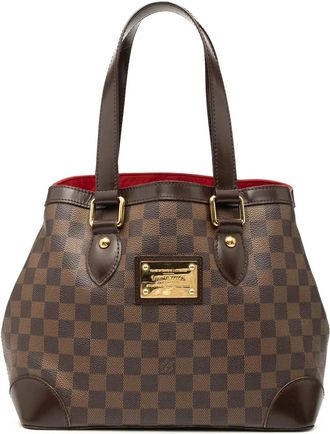 Louis Vuitton Shopper - Damier Ebene Hampstead PM - Gr. unisize - in Braun - f&uuml;r Damen