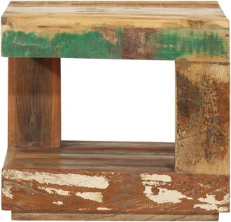 vidaXL Couchtisch 45x45x40 cm Altholz Massiv - Vidaxl