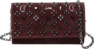 Christian Louboutin Femme, Sacs, Brun, Taille: ONE Size Paloma Wallet on a Chain