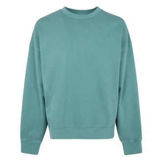 Carhartt Work in Progress Benton Baumwoll-Sweatshirt - - Sweatshirts & Hoodies - Herren - Gr&uuml;n - S
