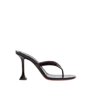 Amina Muaddi Femme, Chaussures, Brun, Taille: 37 1/2 EU Juliette Thong 95