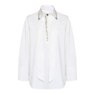 Elena Miro Camicia - - Blouses & Shirts - Damen - Wei&szlig; - S