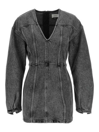 Haikure Robe Au Genou - Gris