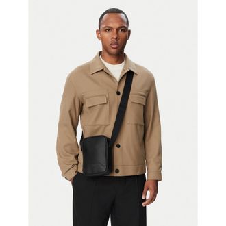 Tommy Hilfiger Umh&auml;ngetasche Tommy Hilfiger Th Textured Mini Reporter AM0AM14701 Schwarz