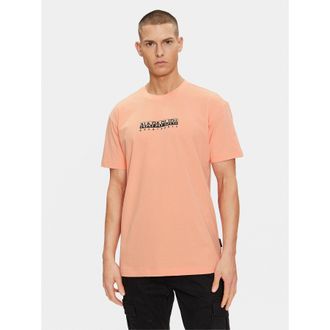 Napapijri T-Shirt NP0A4H8S Rosa Regular Fit
