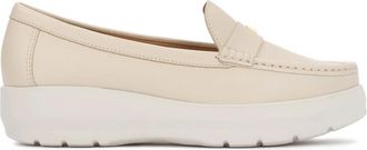 Kazar Femme, Chaussures, Beige, Taille: 40 EU Mocassins ouverts en cuir
