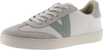 Victoria Low-Top Unisex Berlin Ciclista Leder-Effekt & Farbige & Spaltleder Teile Im Kontrast 1126184 für Erwachsene Jade 42