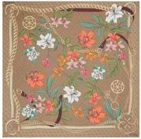 Guess Kefiah Scarf 130X130 Brown