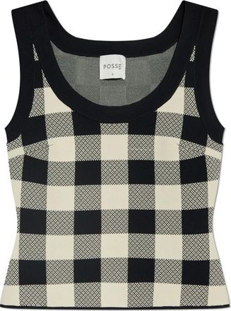 Possé Posse, Femme, Tops, Gris, Taille: 42 FR Pippa Top
