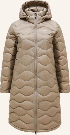 Peak Performance Lightweight-Daunenmantel Helium braun