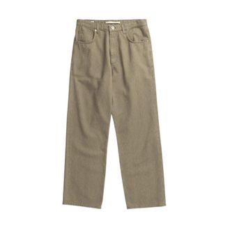 Norse Projects Korshavn Wide Jeans - - Jeans - Herren - Gr&uuml;n - W30