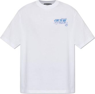 Versace Jeans Couture Homme, Tops, Blanc, Taille: XL T-Chemises