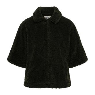 &Co Woman Chelsey Teddy Jacke - - Jackets - Damen - Gr&uuml;n - 2XL