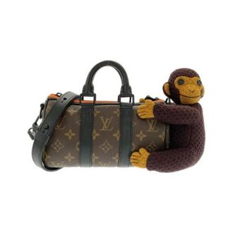 Louis Vuitton Pre-owned Monogram Keepall XS Boston Bag - Femme - Pre-owned - Brun - Taille: ONE Size