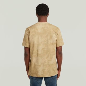 G-Star Allover Print T-Shirt - Mehrfarbig - Herren