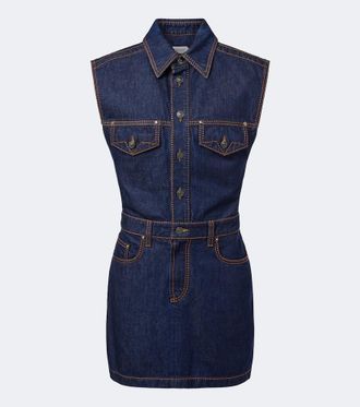 Versace Robe en denim