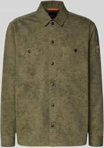 Boss Orange by Hugo Boss Regular Fit Hemdjacke aus reiner Baumwolle Modell LOCKY_2