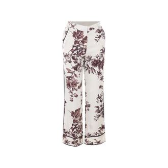 Liu Jo Femme, Pantalons, Multicolore, Taille: 40 FR Wide Pantalons