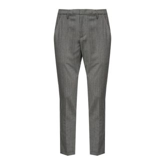 Dondup Graue Hose mit Ges&auml;&szlig;taschen - - Trousers - Herren - Grau - W31