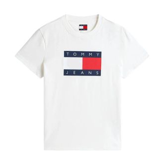 Tommy Hilfiger T-Shirts - - Tops - Damen - Wei&szlig; - S