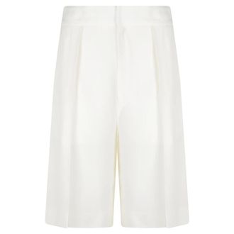 Victoria Beckham Femme, Shorts, Beige, Taille: 36 FR Shorts Tailleur